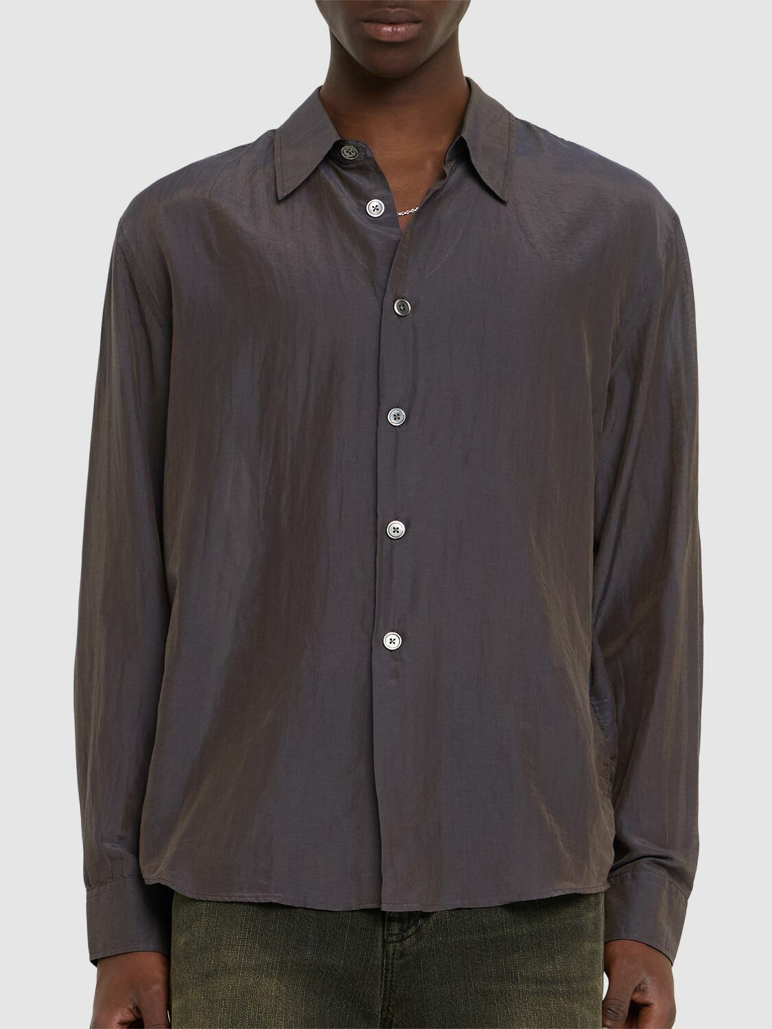 OUR LEGACY Beyond Cotton & Silk Shirt Our Legacy