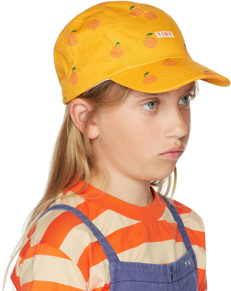 TINYCOTTONS Kids Yellow Oranges Cap