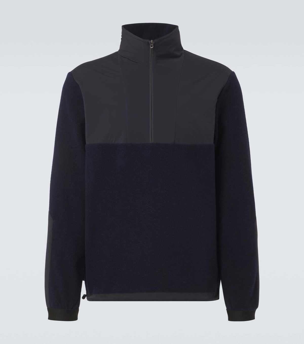 Sease Zipped Skipper wool-blend sweater Sease