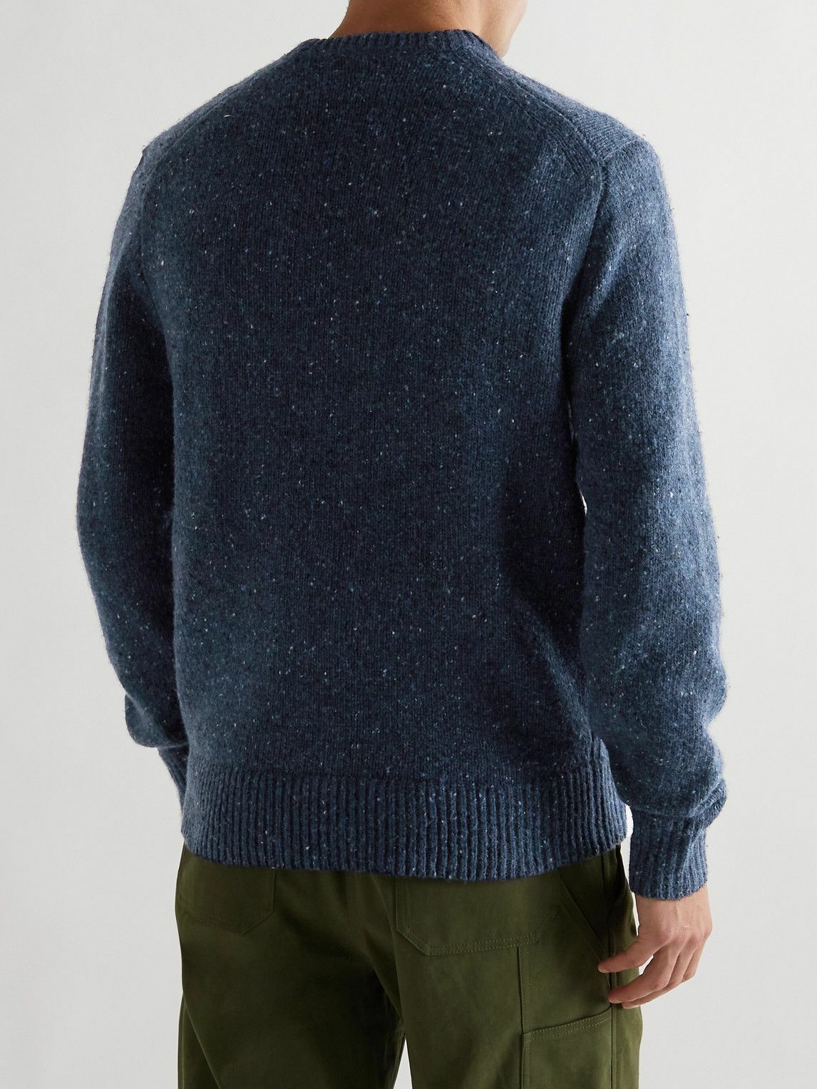 Alex Mill - Donegal Merino Wool-Blend Sweater - Blue Alex Mill