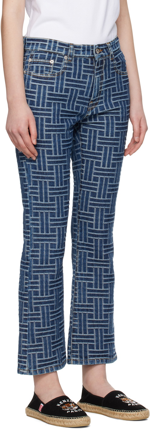 Kenzo Blue Kenzo Paris Bara Jeans Kenzo