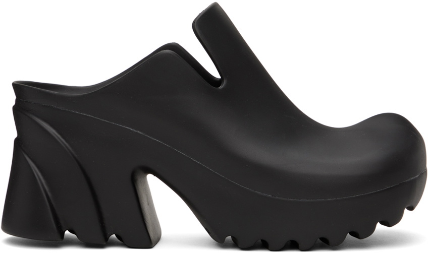Bottega Veneta Black Flash Clogs Bottega Veneta