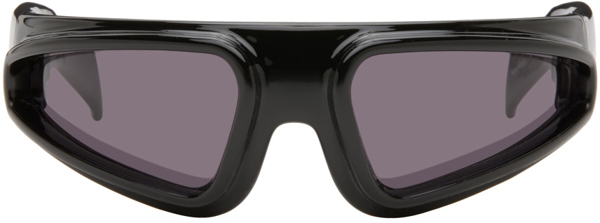 Rick Owens Black Porterville Ryder Sunglasses Rick Owens