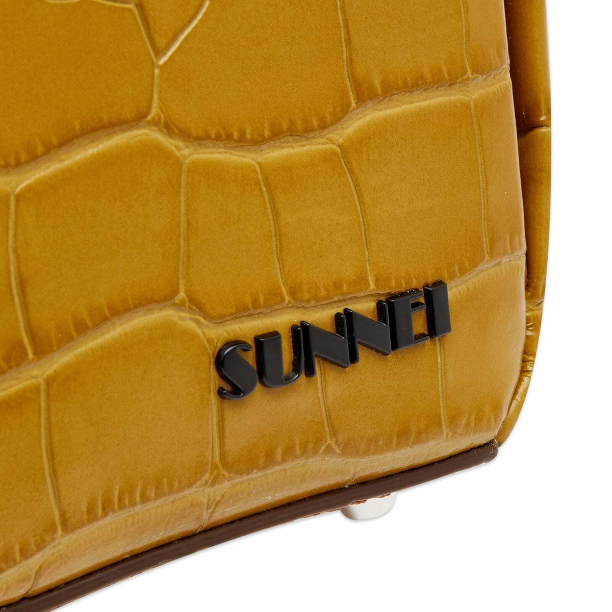 Sunnei Women's Medium Shoulder Bag in Gold Sunnei