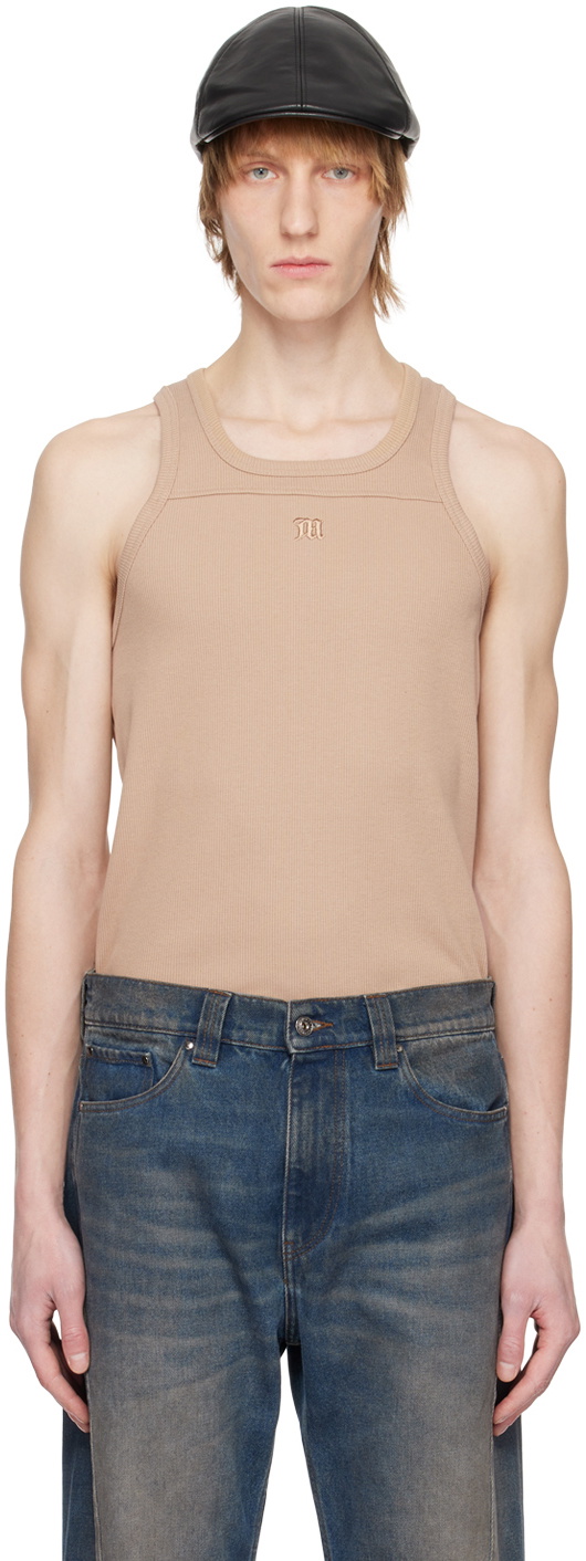 MISBHV Beige 'The M' Tank Top MISBHV
