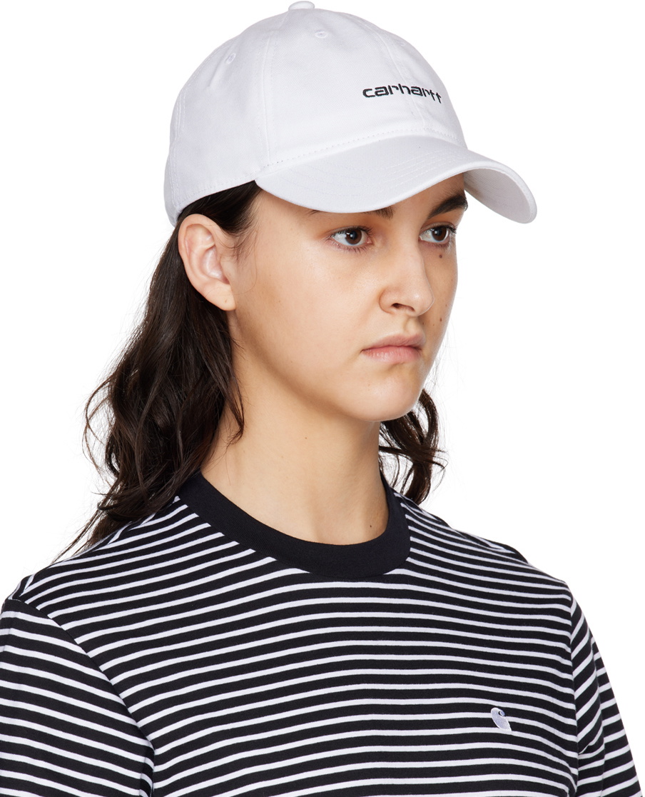 Carhartt Work In Progress White Script Cap Carhartt WIP