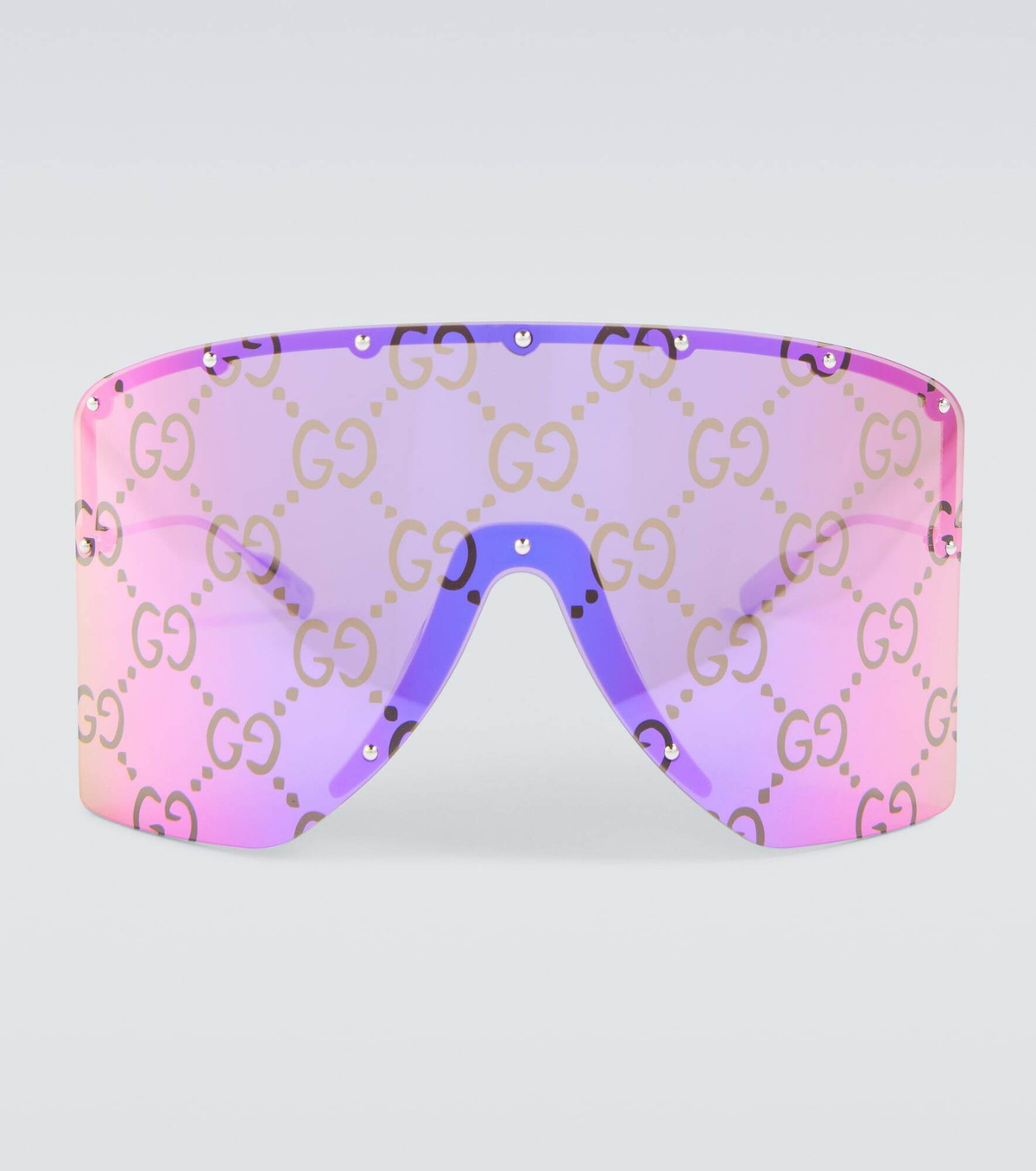 Gucci - Mask-frame sunglasses Gucci