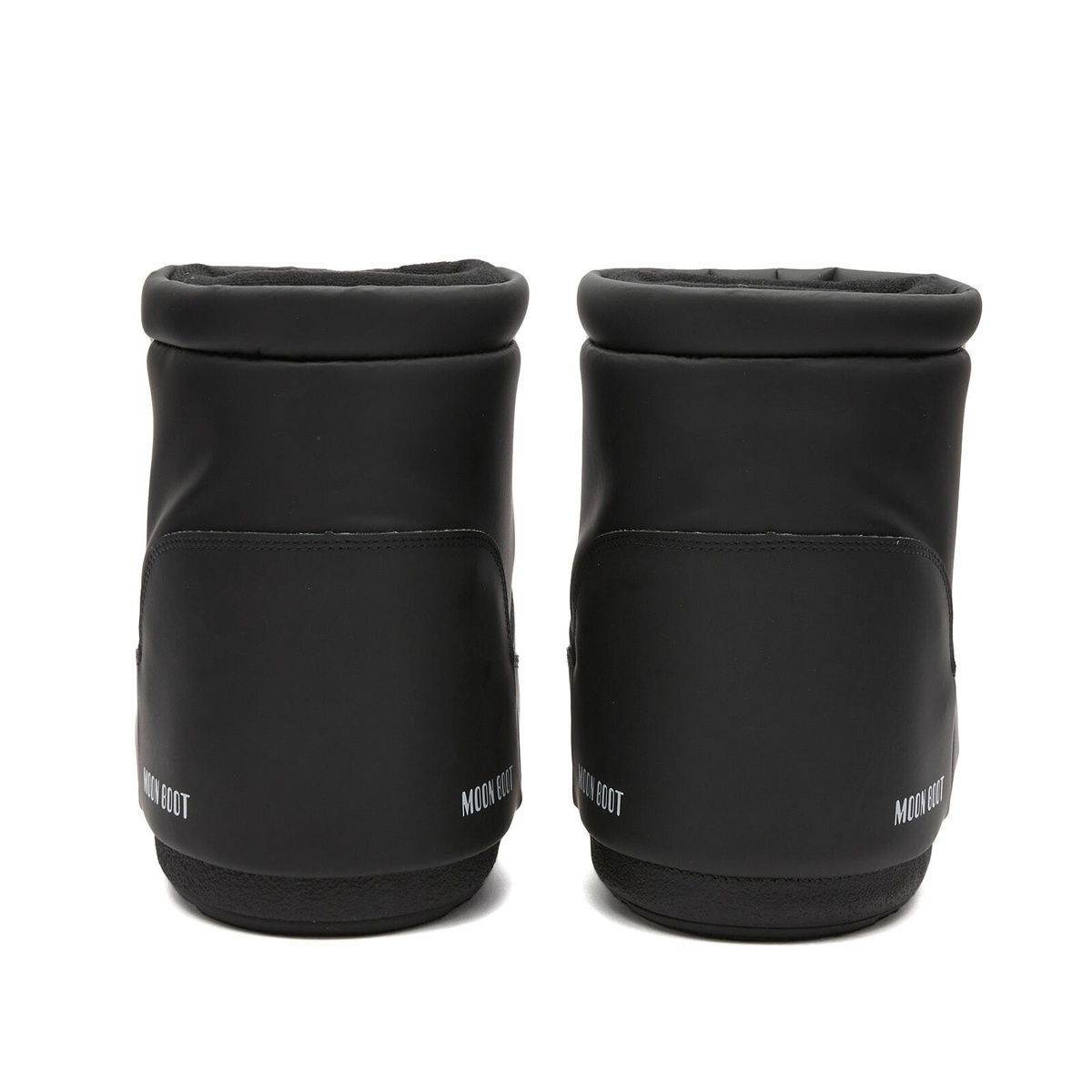 Moon Boot Women's Icon Low Nolace Rubber Boots in Black Moon Boot