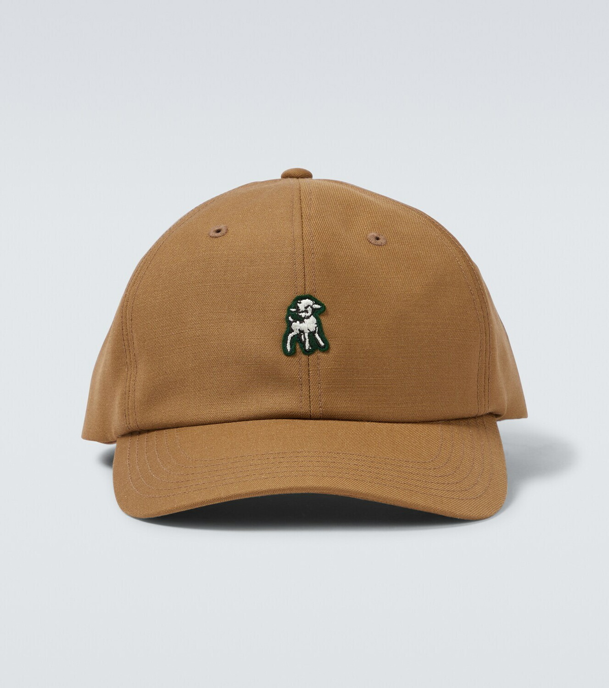 Undercover - Embroidered wool and mohair baseball cap Undercover