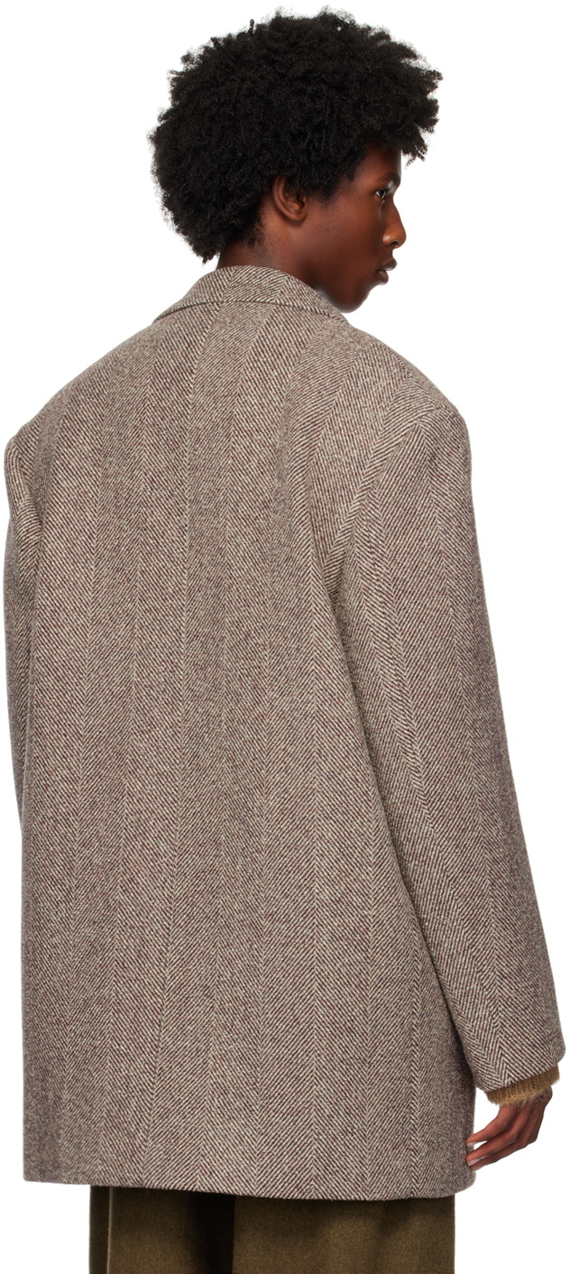 Jil Sander Brown Giacca Jacket Jil Sander