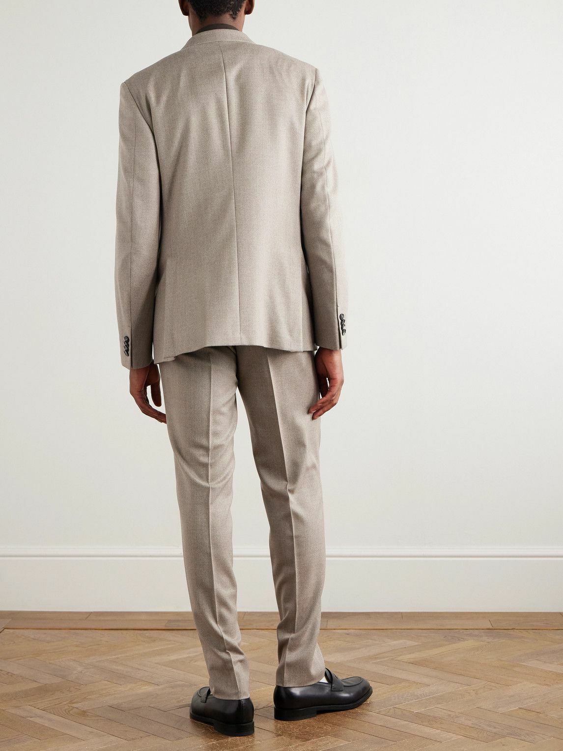 Zegna - Wool-Gabardine Suit - Gray Zegna
