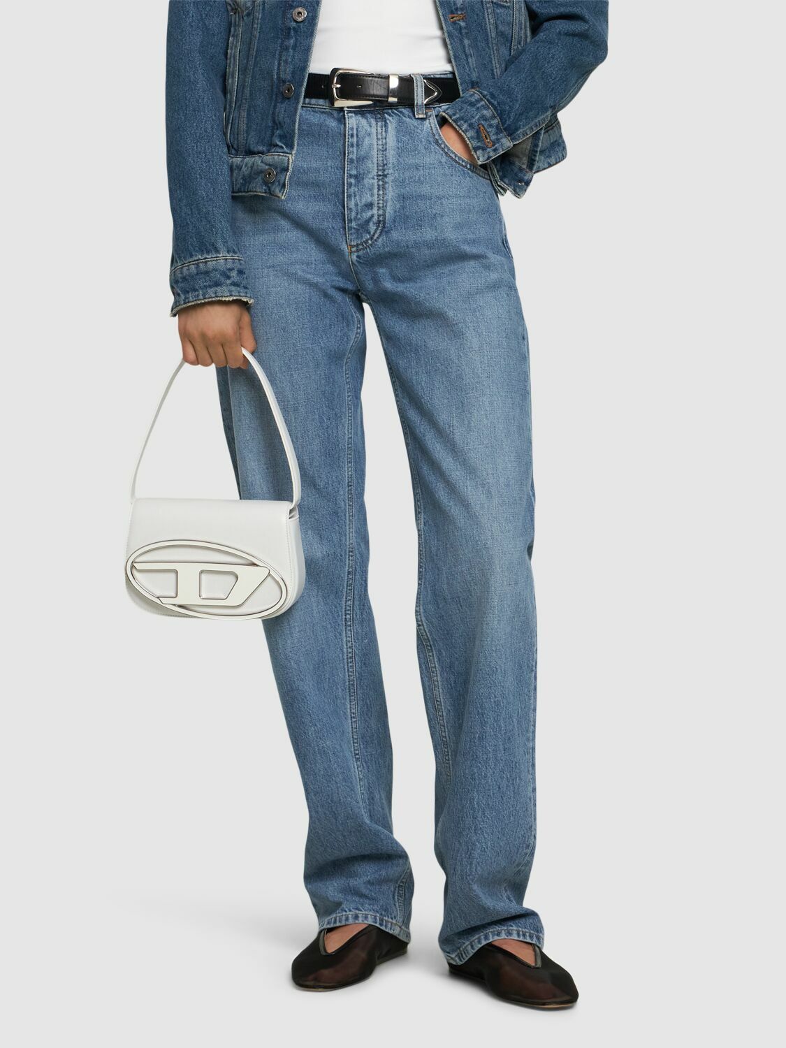 DIESEL 1dr Leather Shoulder Bag Diesel