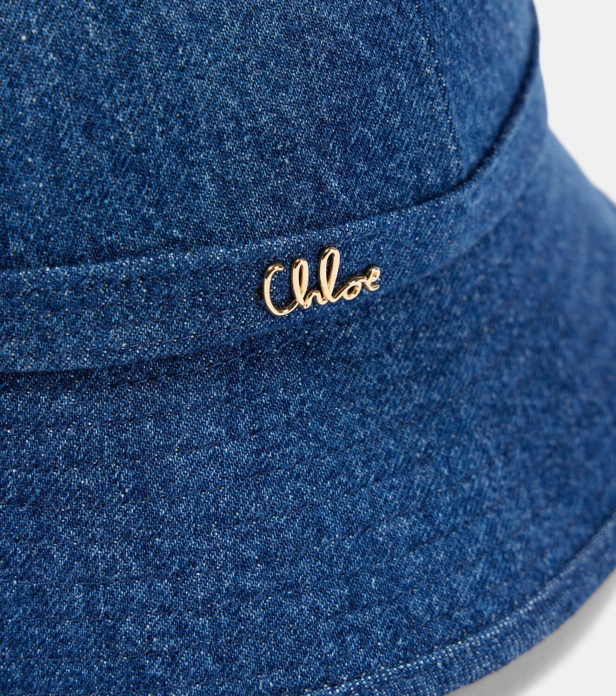 Chloé Chloé Iconic denim bucket hat Chloe