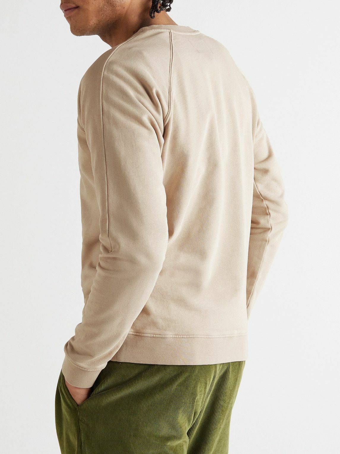 Folk - Rivet Cotton-Jersey Sweatshirt - Neutrals Folk