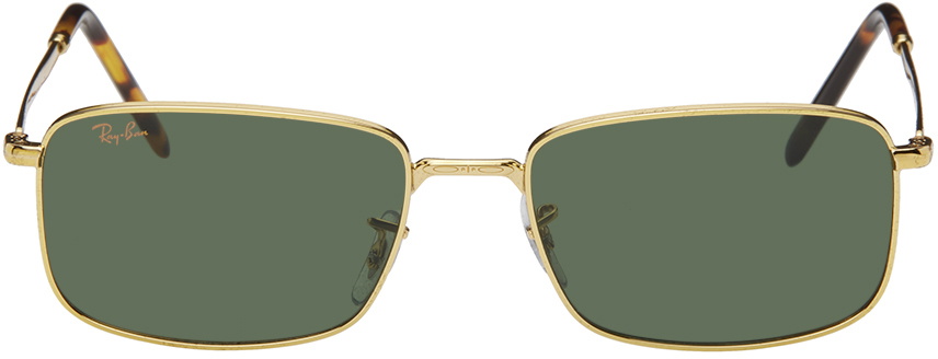 Ray-Ban Gold RB3717 Sunglasses Ray Ban