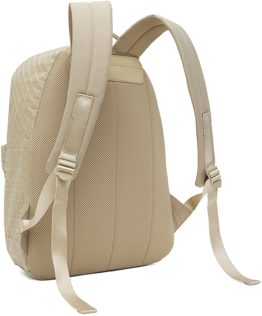 BAO BAO ISSEY MIYAKE Beige Daypack Backpack Bao Bao Issey Miyake