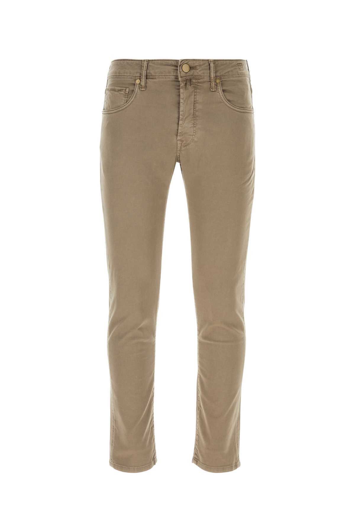 Incotex Cappuccino Cotton Pant Incotex