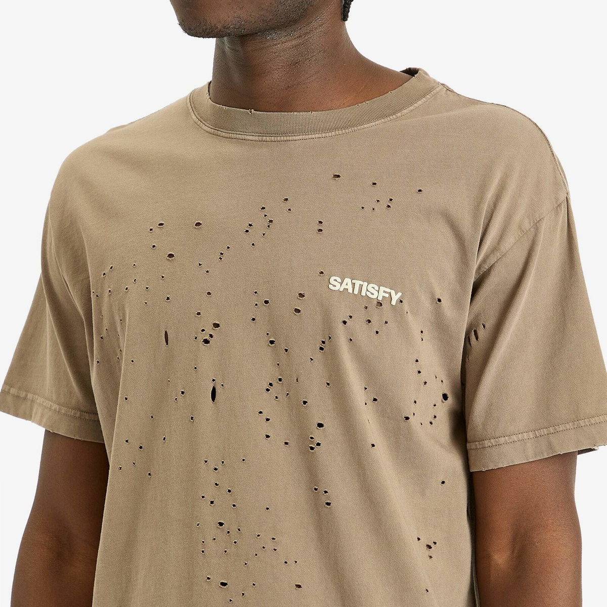 Satisfy Men's MothTech™ T-Shirt in Aged Falcon Satisfy