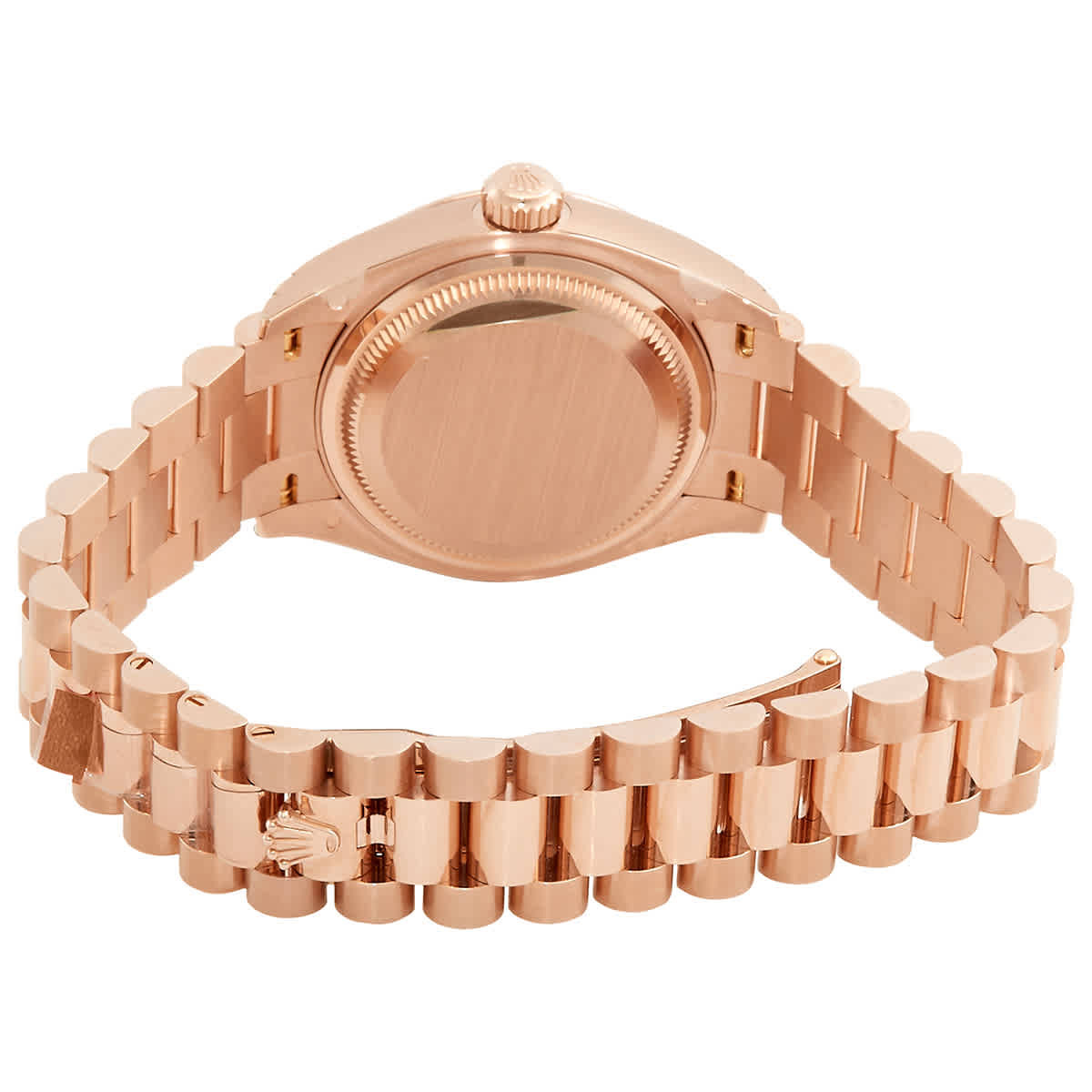Rolex Lady Datejust Chocolate Dial 18K Everose Gold Diamond Automatic ...