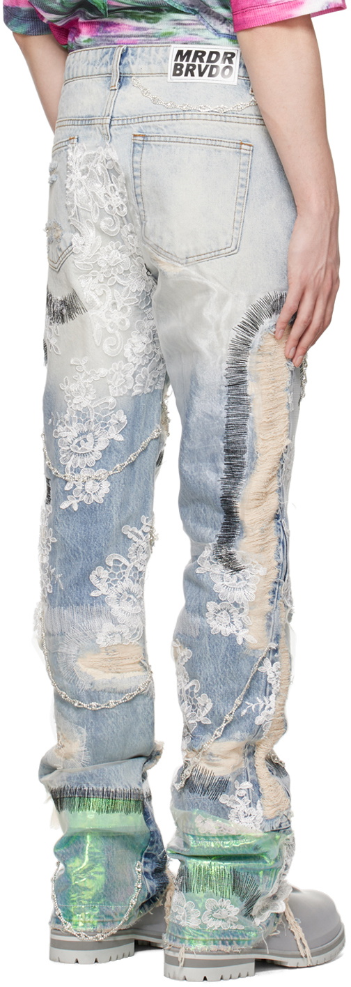 Who Decides War Blue Affinity Jeans WHO DECIDES WAR by Ev Bravado