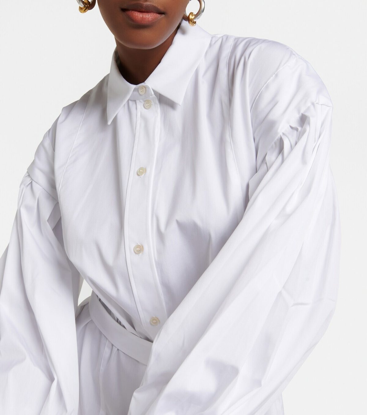 Joseph - Cotton poplin midi dress Joseph
