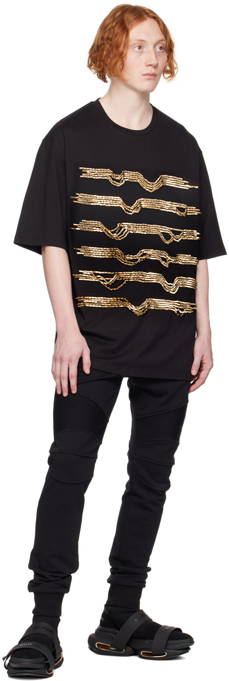 Balmain Black B-Bold Sneakers Balmain