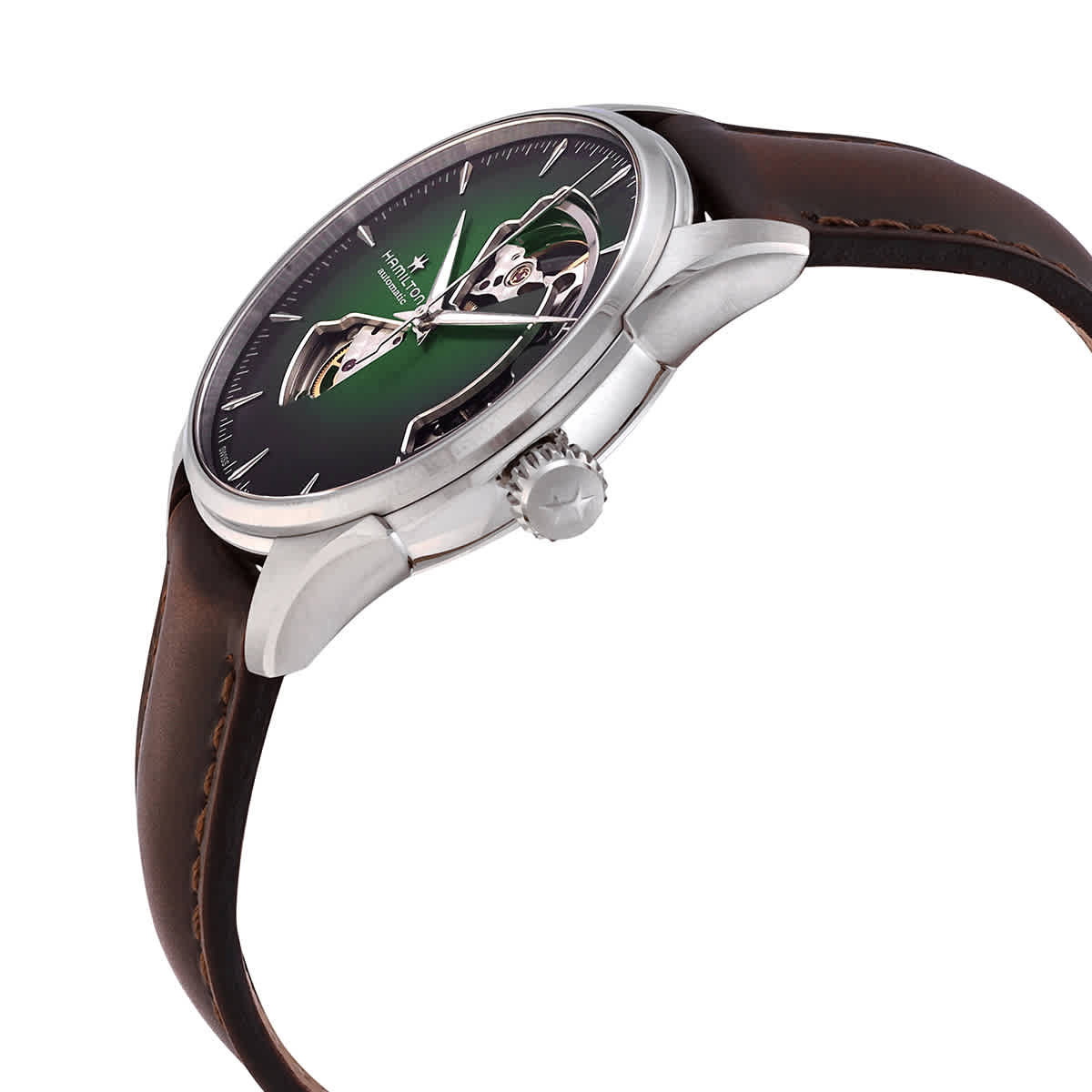 Hamilton Jazzmaster Automatic Green Dial Mens Watch H32675560 Hamilton