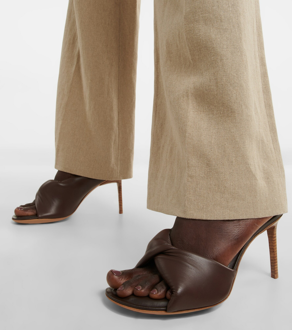 Jacquemus - Les Mules Bagnu leather mules Jacquemus