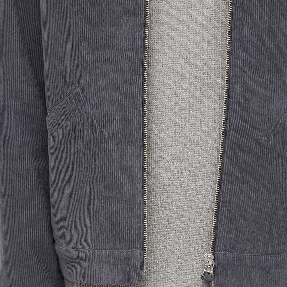Folk Men's Cord Signal Jacket in Slate Acid Wash Folk