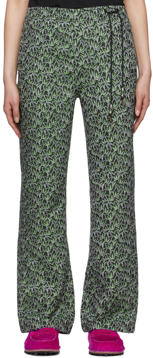 Andersson Bell Green Polyester Lounge Pants Andersson Bell