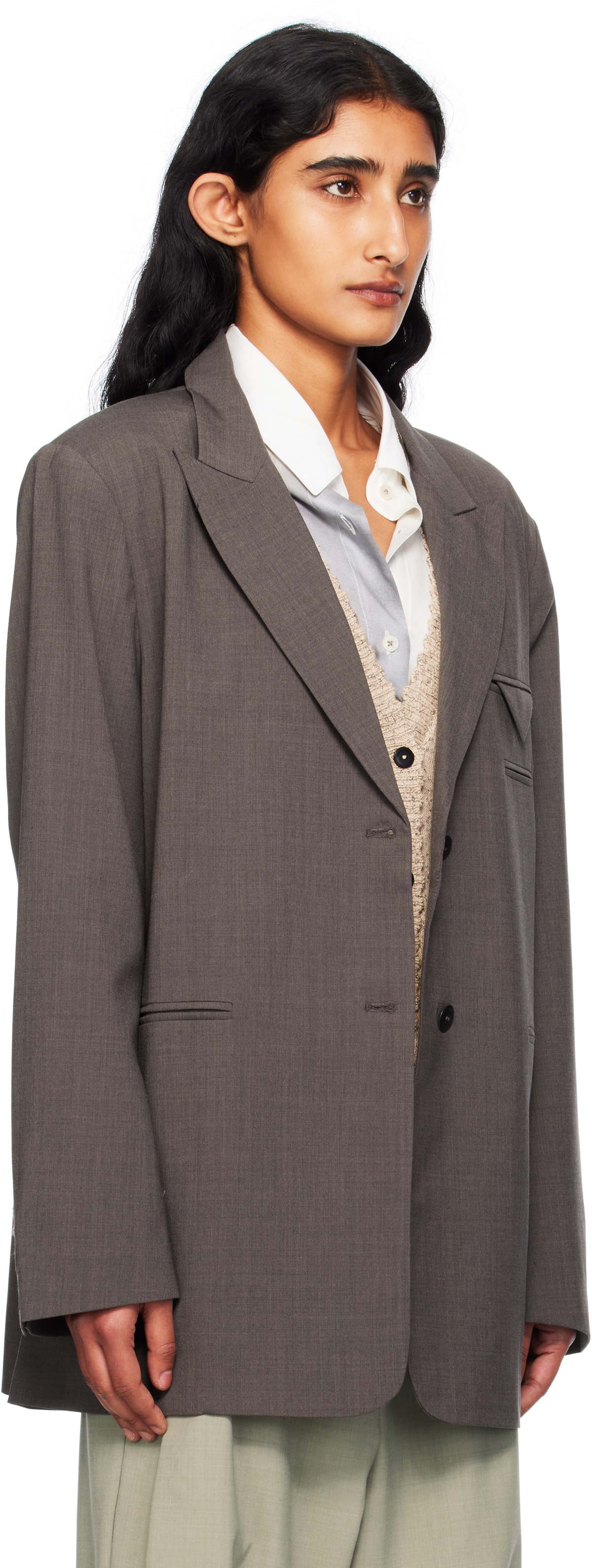 Cordera Brown Tailored Blazer CORDERA