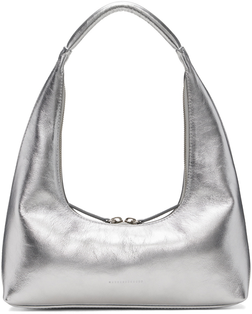 Marge Sherwood Silver Zipped Bag Marge Sherwood