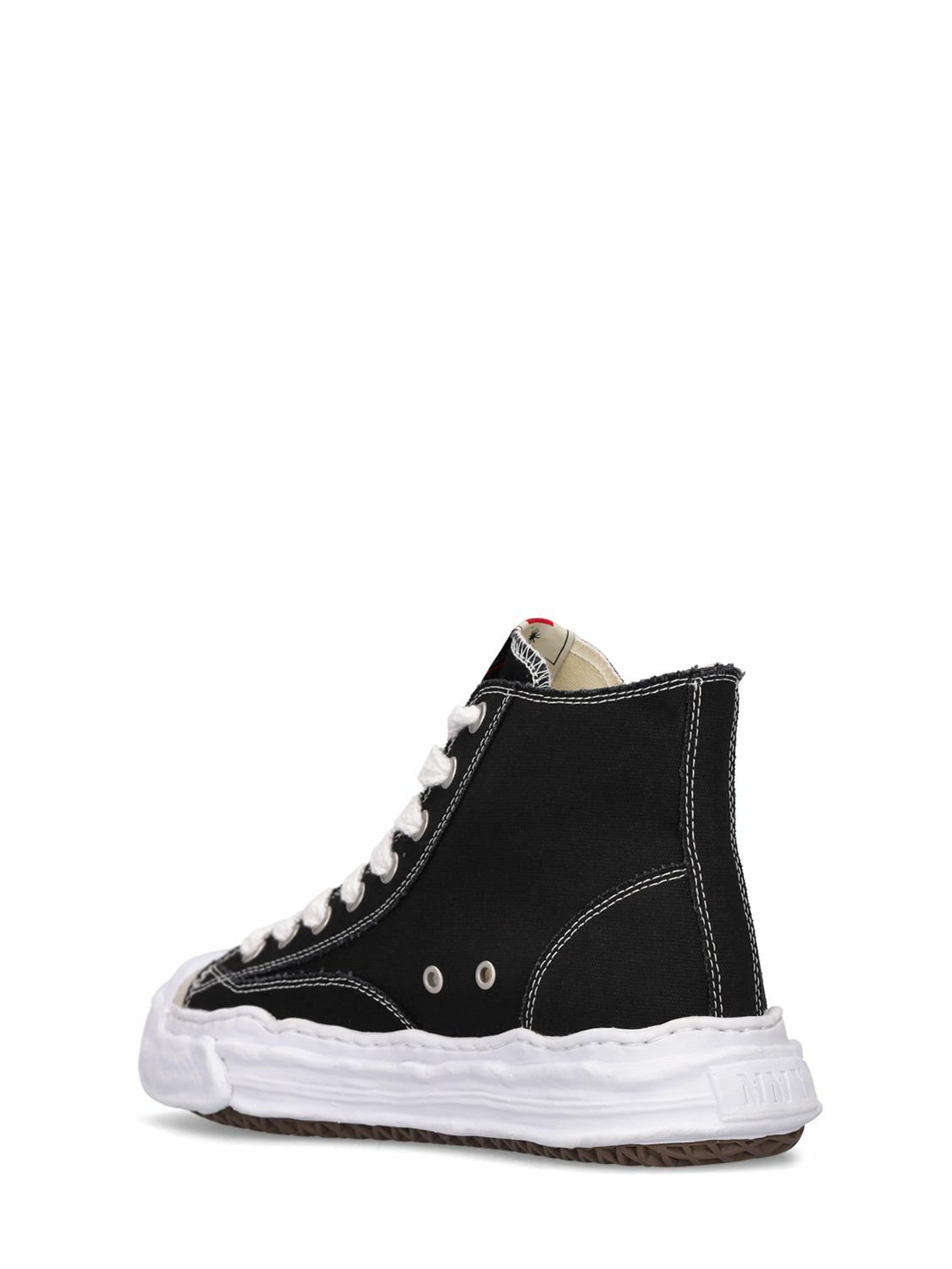 MIHARA YASUHIRO Hank Hi Original Cotton Canvas Sneakers Maison MIHARA ...