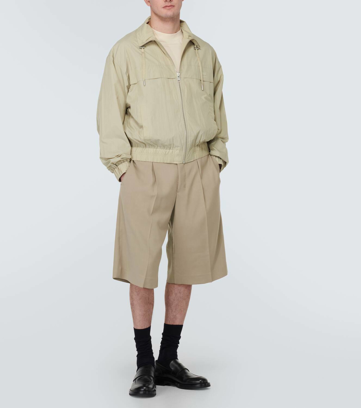 Ami Paris Technical zip-up jacket AMI