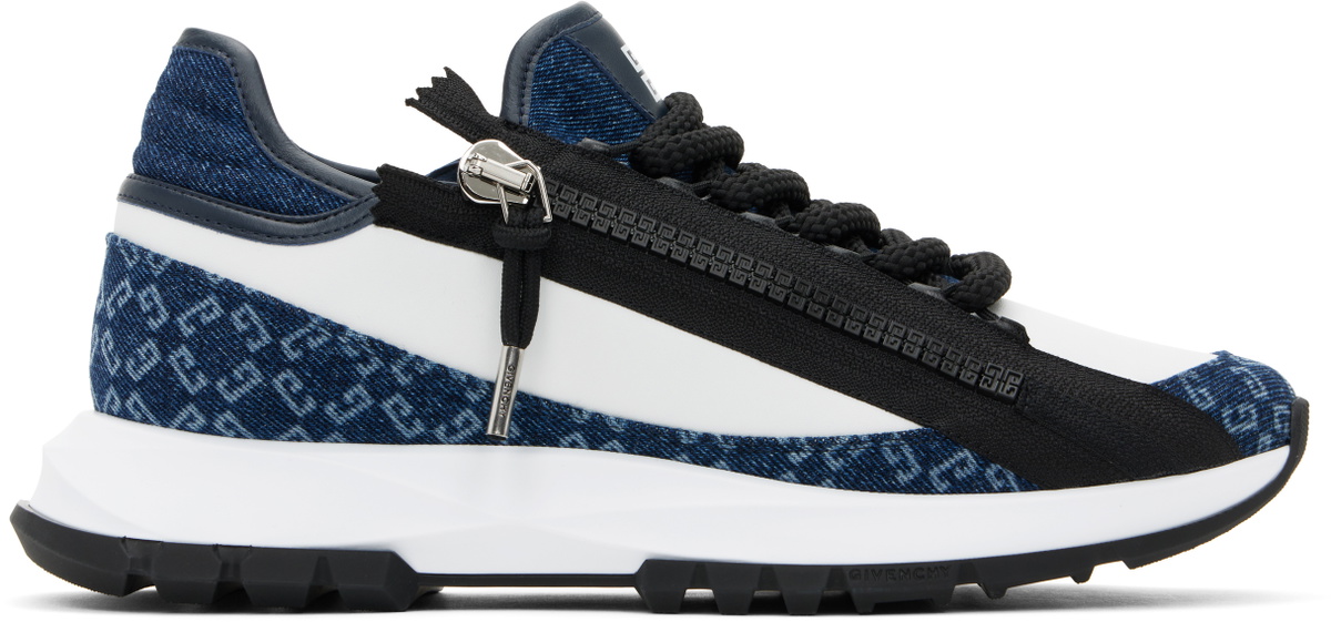 Givenchy Navy & White Spectre Sneakers Givenchy