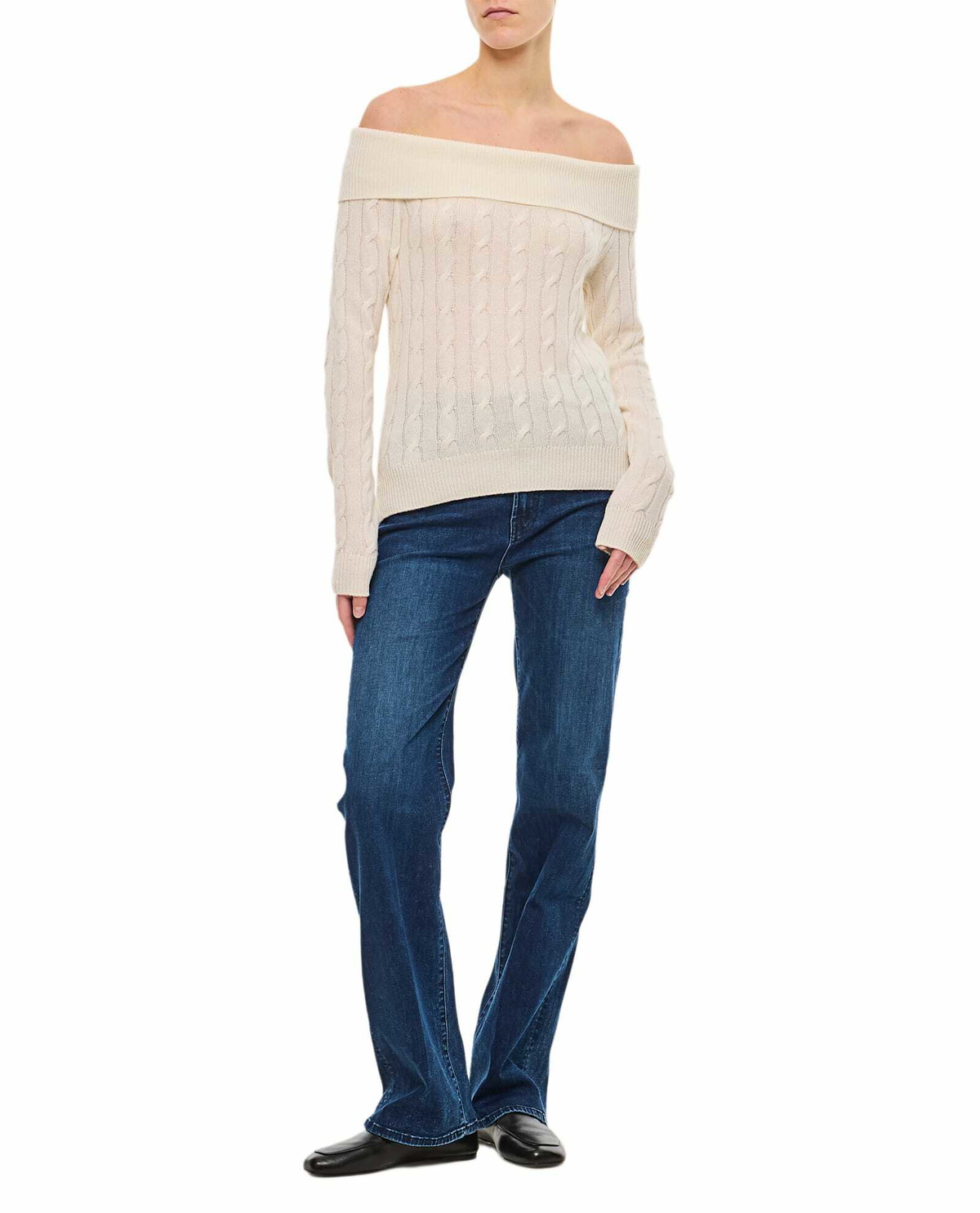 Ralph Lauren Off Shoulder Knit Ralph Lauren Collection