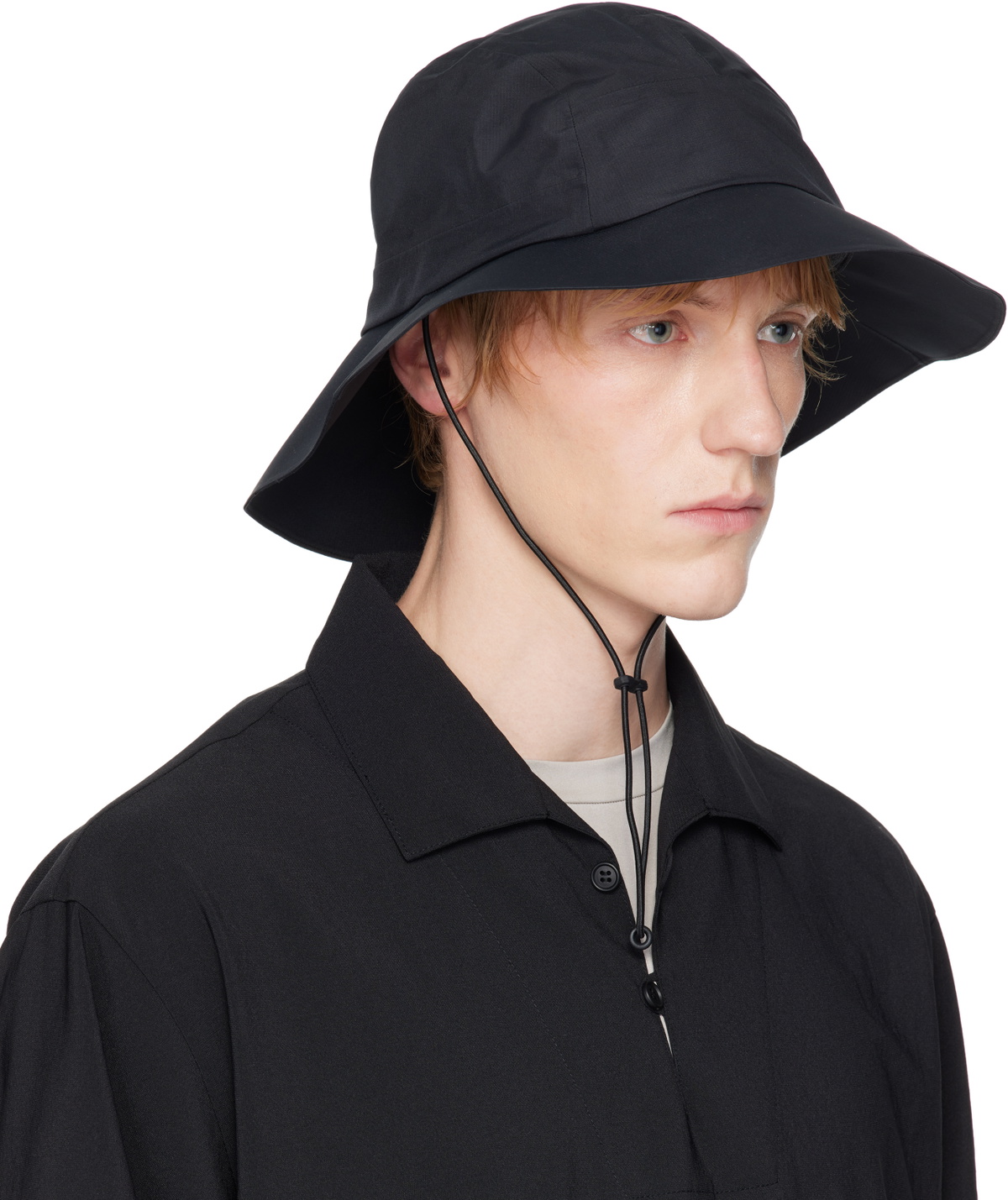Snow Peak Black GORE-TEX Rain Hat Snow Peak