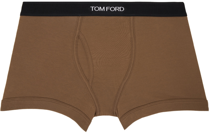 TOM FORD Brown Classic Fit Boxer Briefs TOM FORD