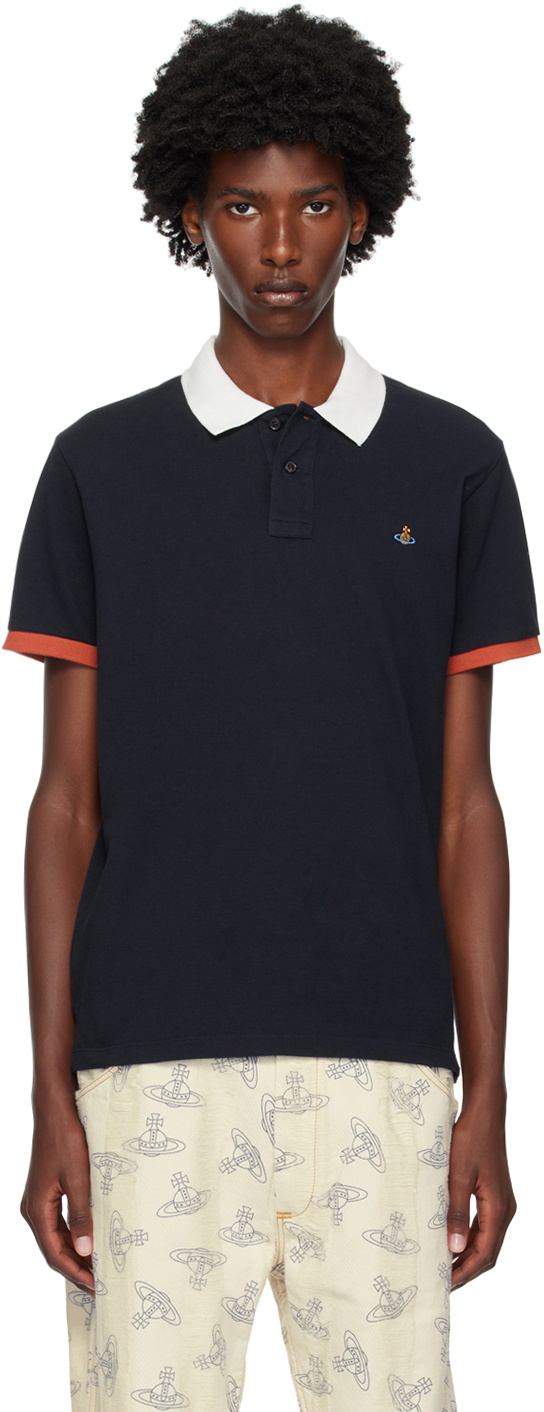 Vivienne Westwood Navy Classic Polo Vivienne Westwood