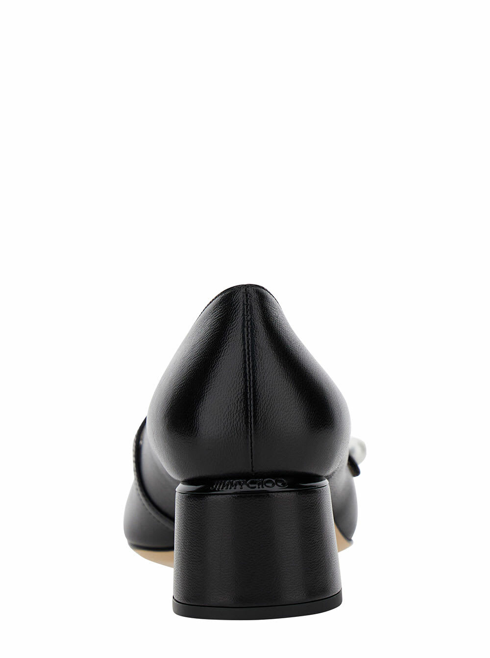 Jimmy Choo elisa 45 Black Pumps With Pearl Detail In Patent Leather ...