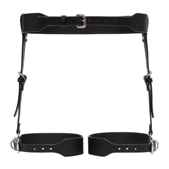 Fleet Ilya Black Suspender Garter Harness Belt Fleet Ilya