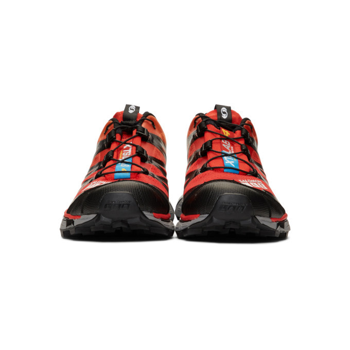 Salomon Red and Black Limited Edition S/Lab XT-4 ADV Sneakers Salomon