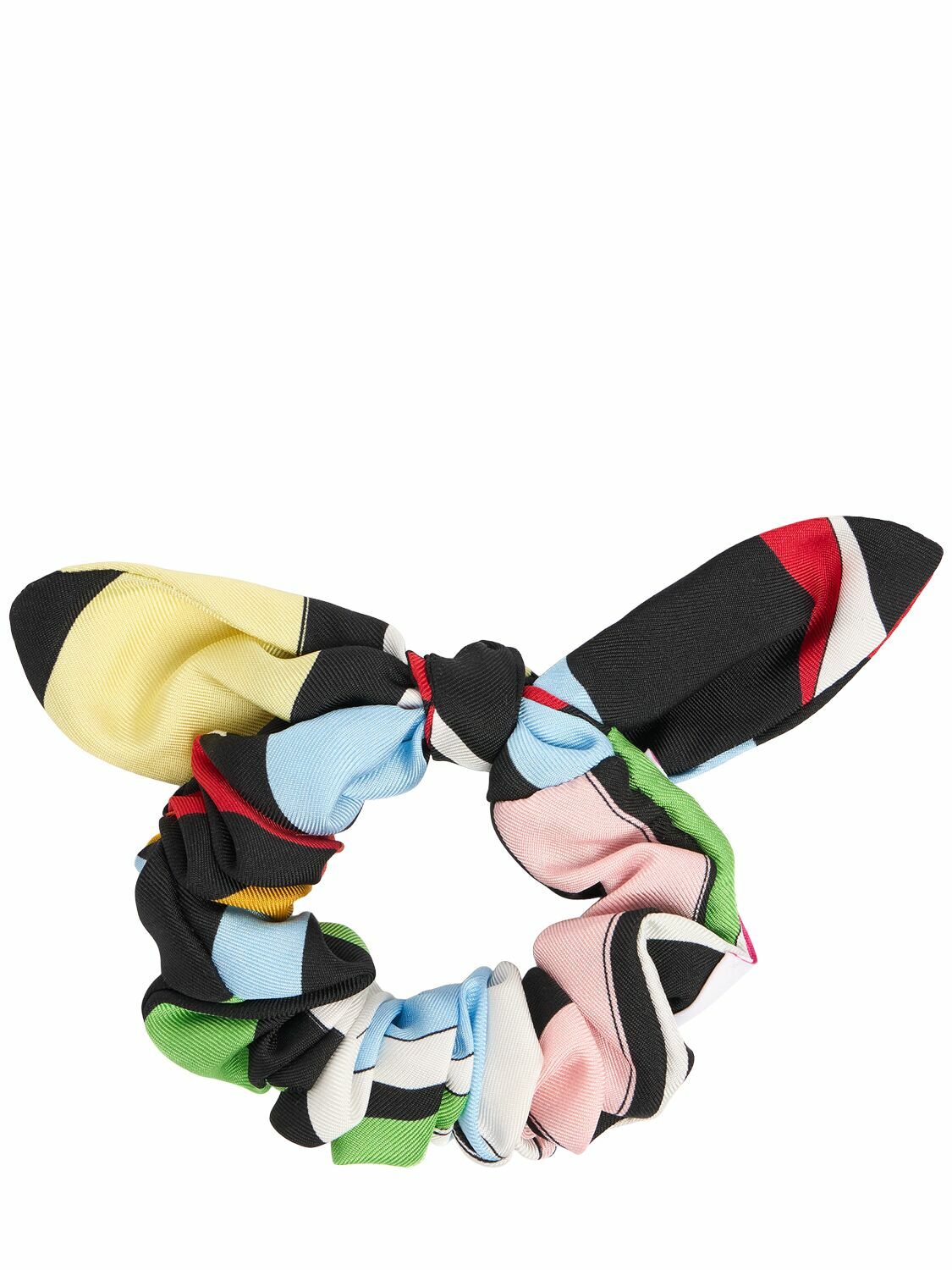 PUCCI Silk Hair Scrunchie Emilio Pucci