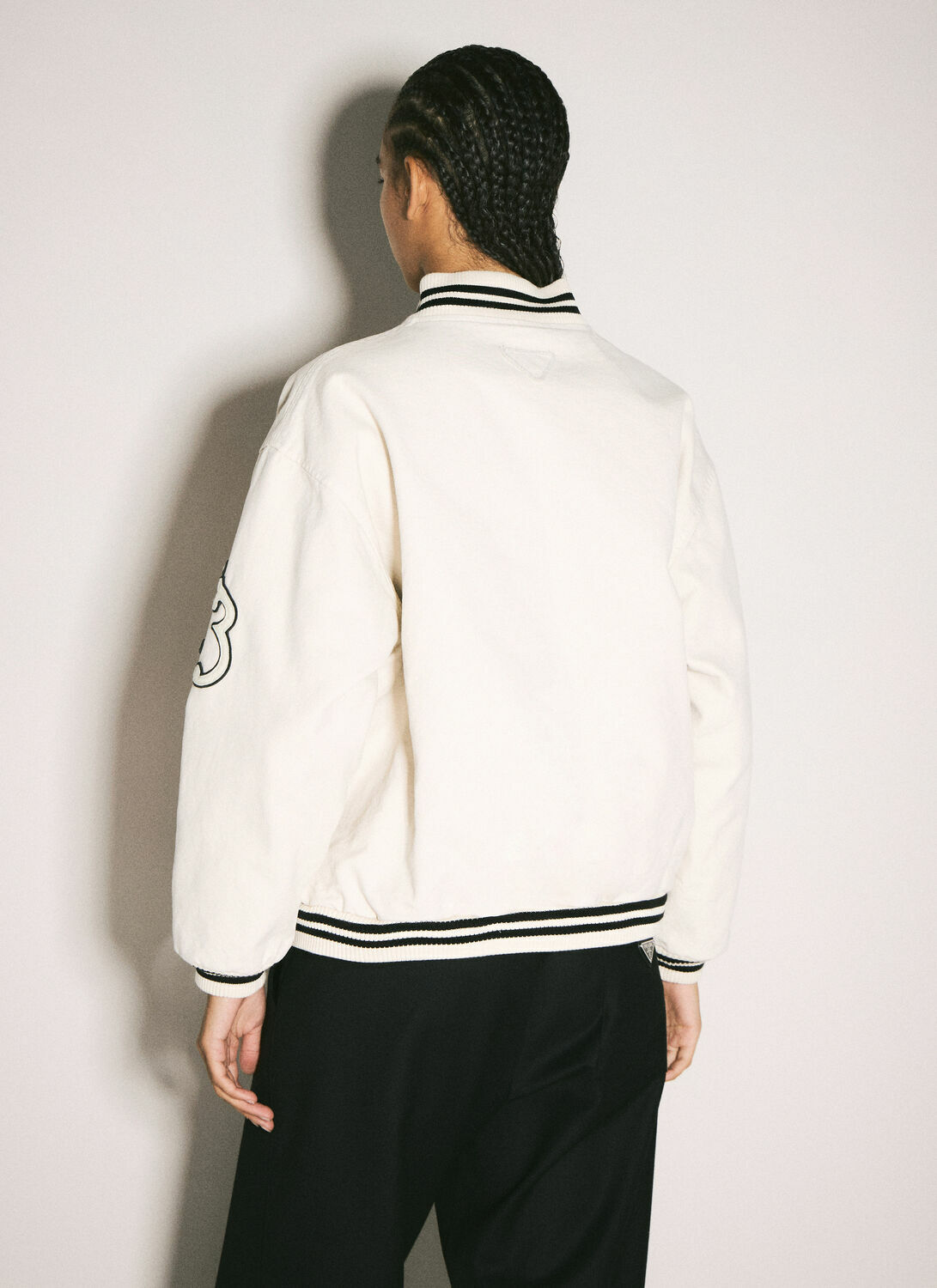 Prada Canvas Bomber Jacket Prada