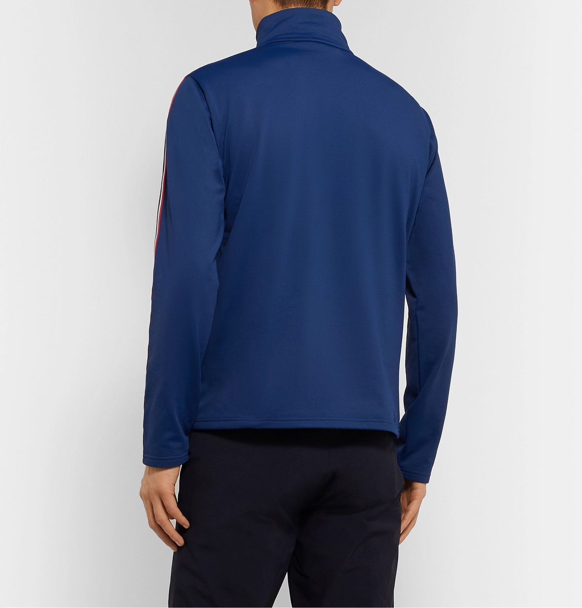 Fusalp - Wengen Fiz II Striped Merino Wool Ski Mid-Layer - Blue Fusalp