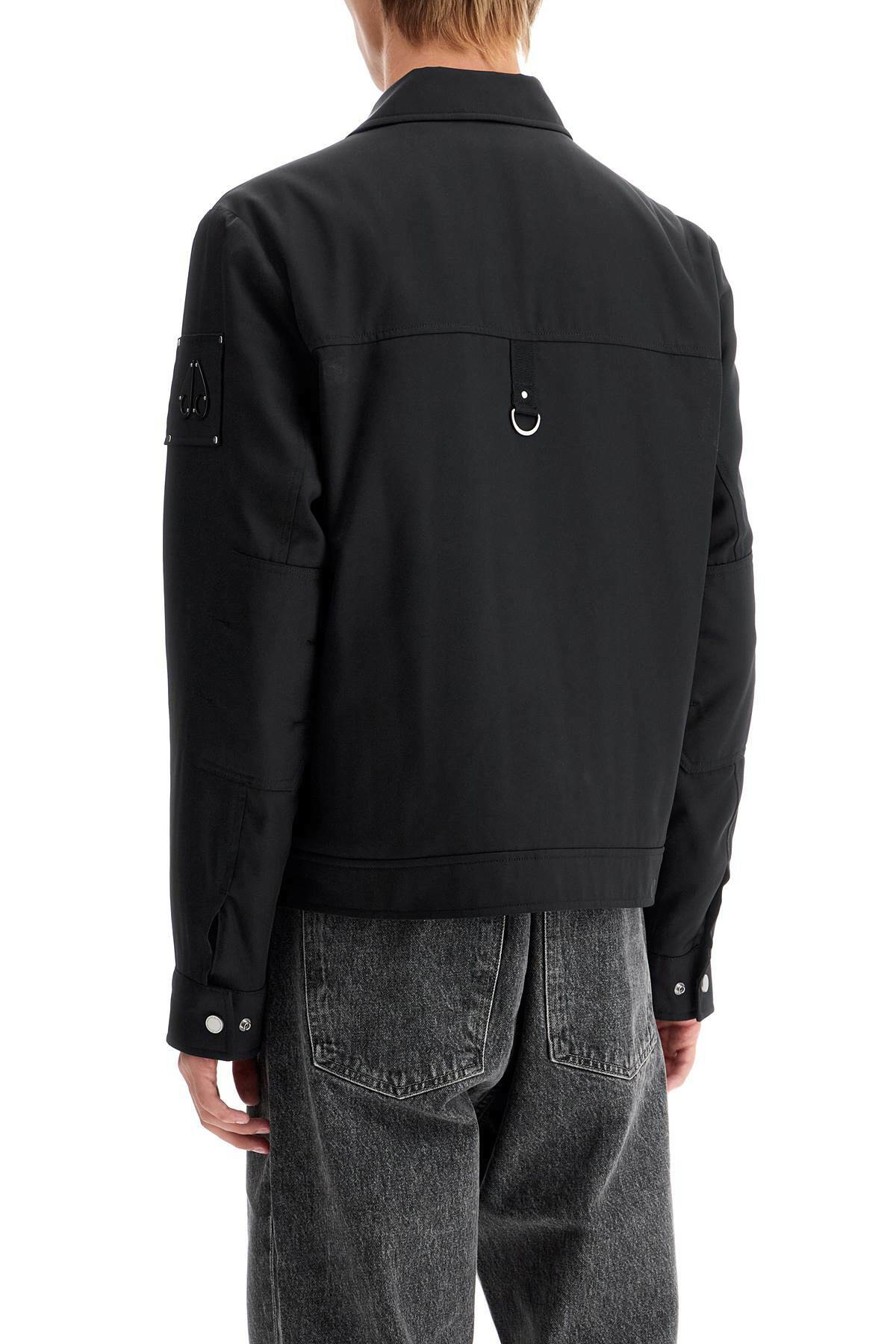 MOOSE KNUCKLES "jacque medium weight bl Black Moose Knuckles