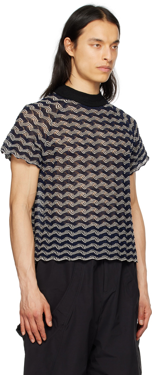 NAMESAKE Navy & White Mickey T-Shirt NAMESAKE