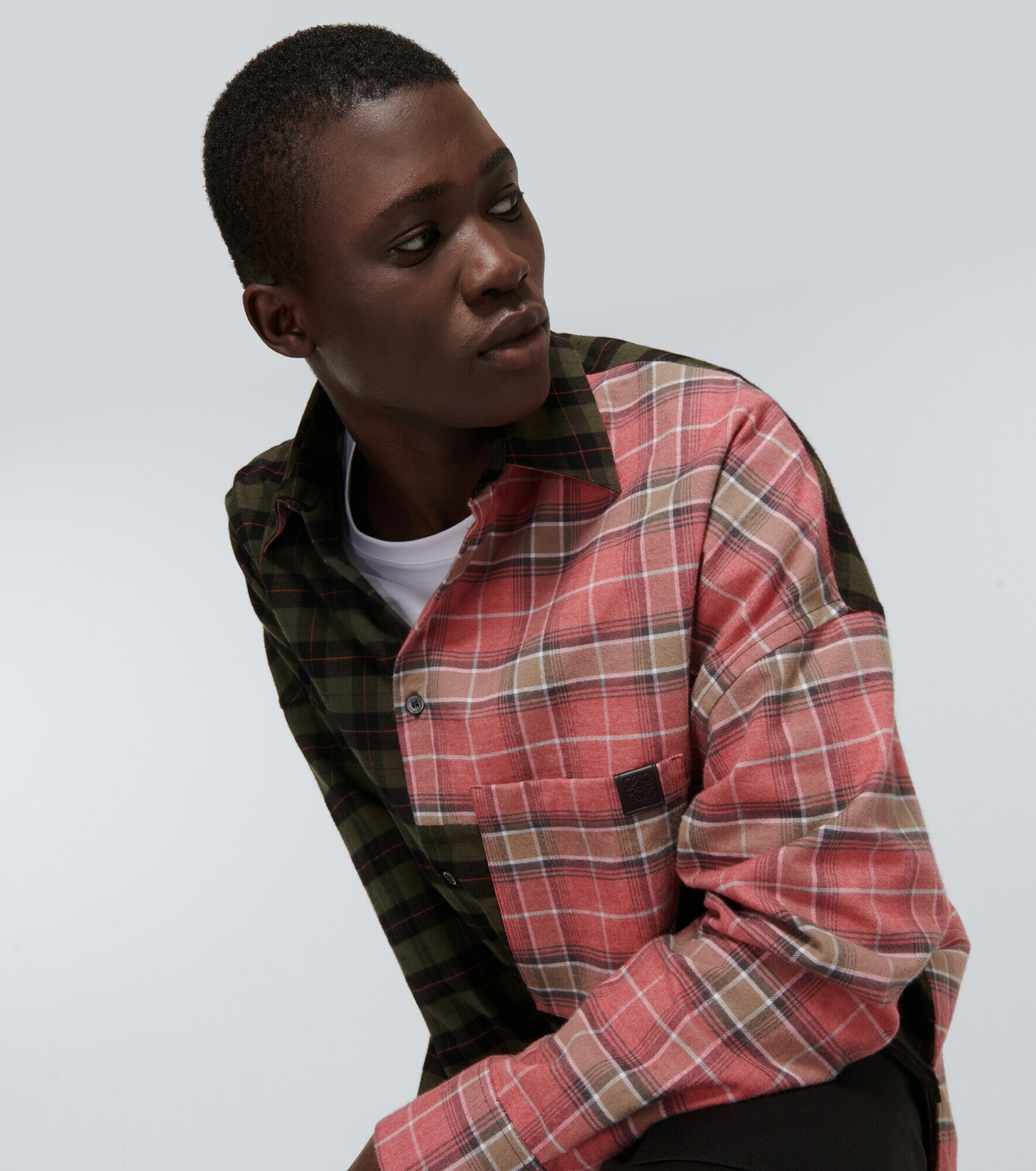 Loewe - Patchwork checked shirt Loewe