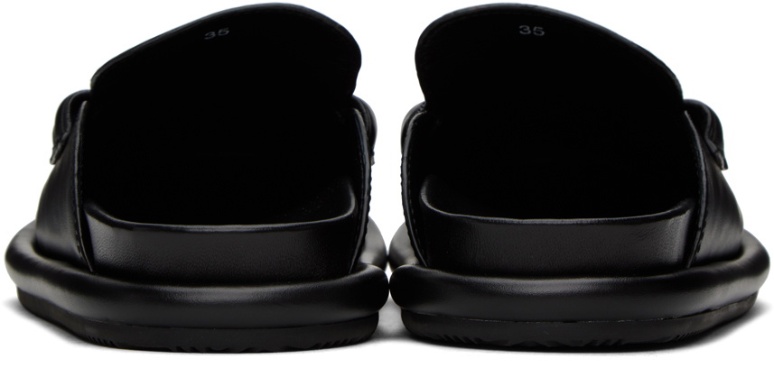 Moncler Black Bell Mules Moncler