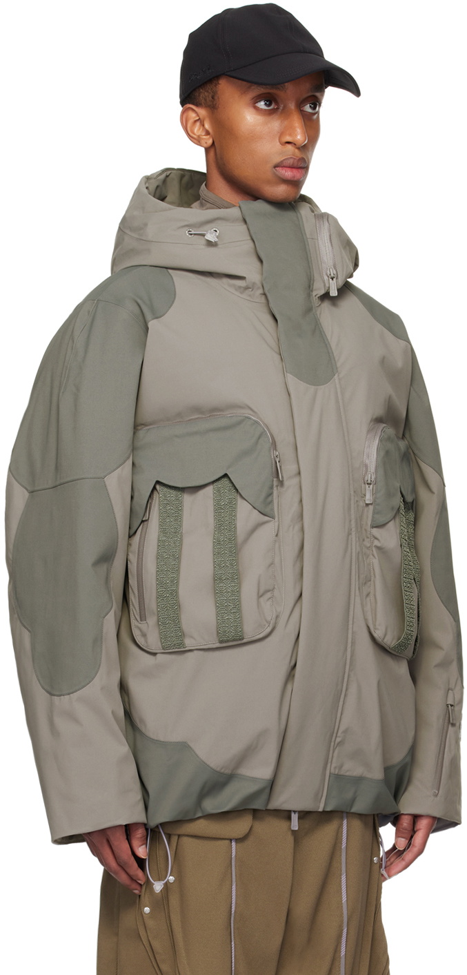 A. A. Spectrum Gray Dadao Padded Jacket A. A. Spectrum